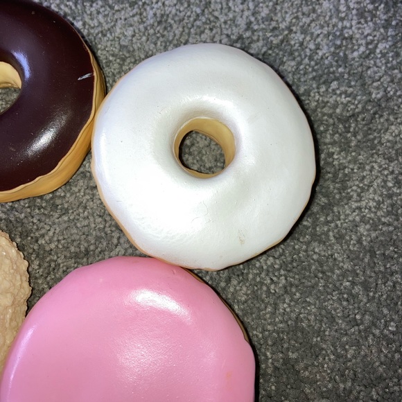 Toys | Vintage 1987 Lot Of Dunkin Donuts Doughnuts Play Food Fisher ...